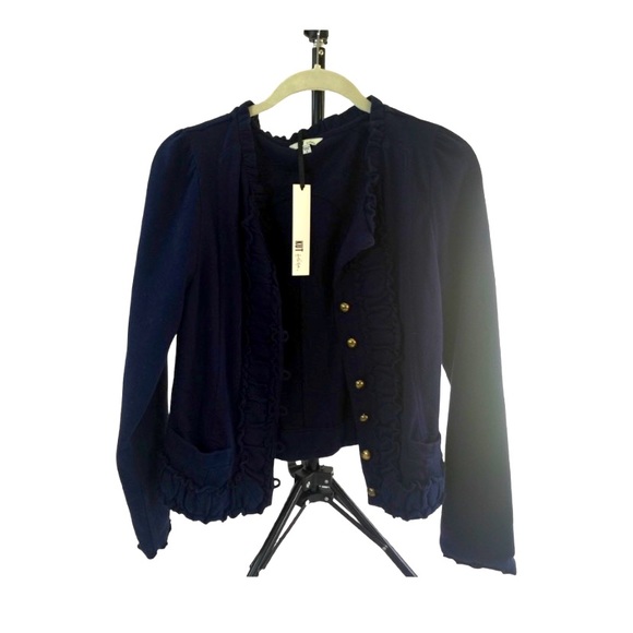Kut from the Kloth | Jackets & Coats | Kut Navy Blue Long Sleeve Open ...